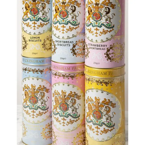 ROYAL COLLECTION Buckingham Palace Lemon Biscuit Tin 250g