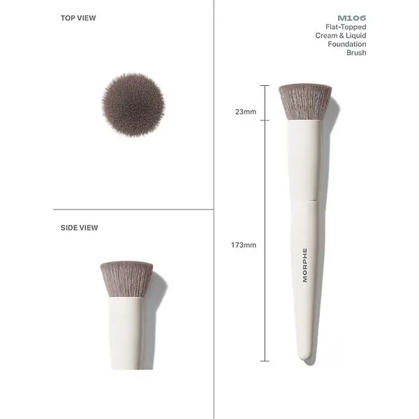 MORPHE M106 Flat-topped Foundation Brush