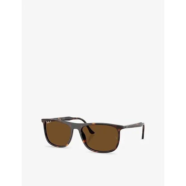 Ray-ban Rectangle-frame Sunglasses - Brown
