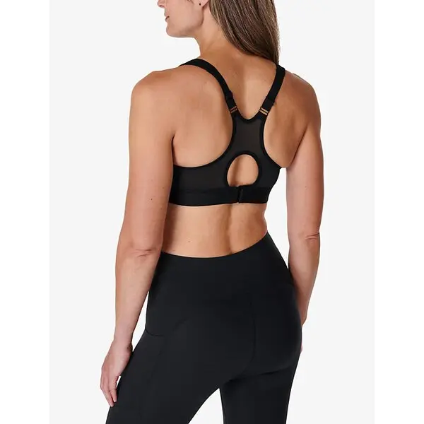 Sweaty Betty Power Pro Branded Stretch-woven Bra