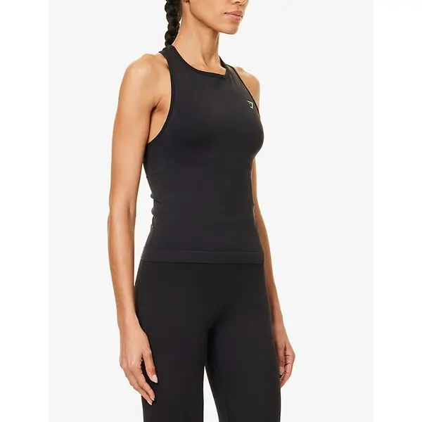 GYMSHARK Everyday Seamless Slim-fit Stretch-jersey Top