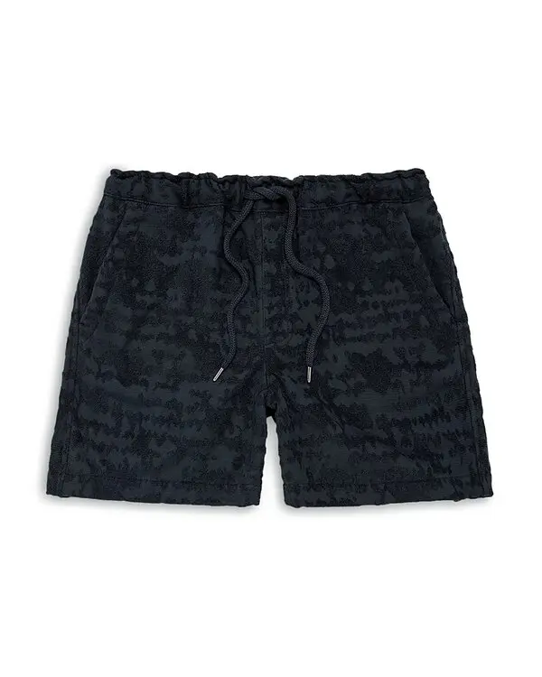 Oas Night Lagoon Terry 5.5" Shorts - Blue