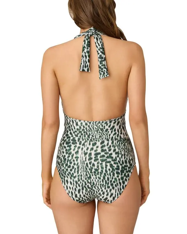 Shoshanna Halter One Piece Swimsuit