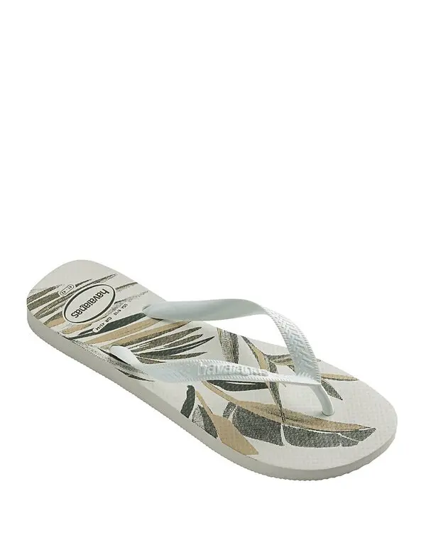 Havaianas Aloha Flip Flop Sandals - White