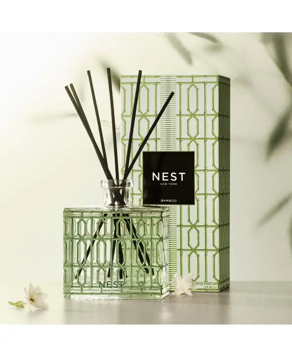 NEST NEW YORK Bamboo Decorative Reed Diffuser, 5.9 Fl. Oz