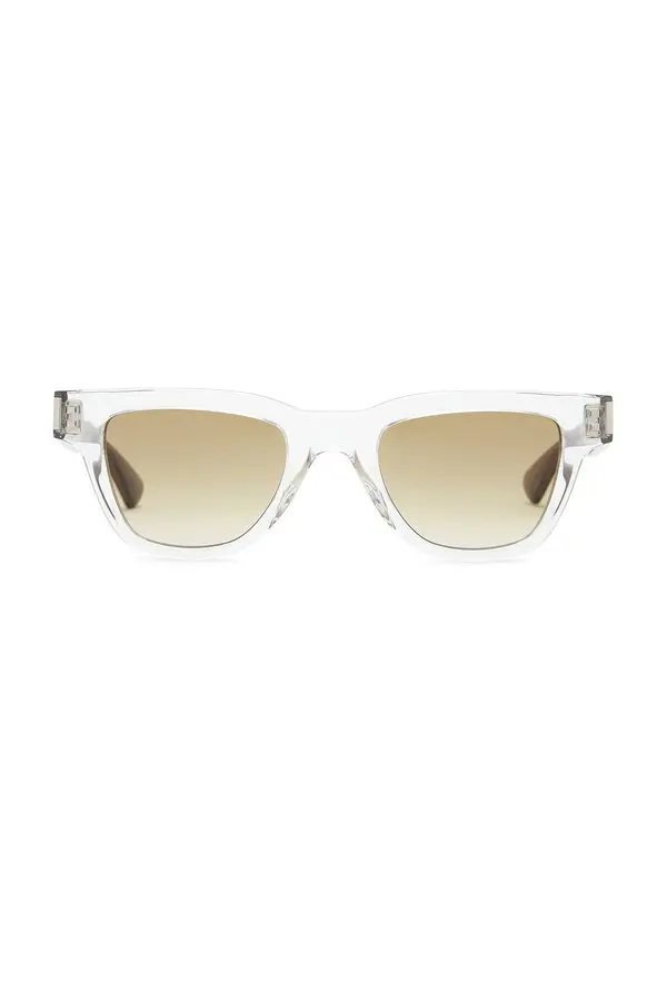 Saint Laurent Square Sunglasses - Crystal & Brown