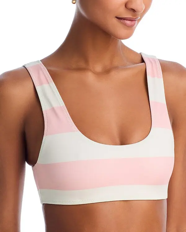 Solid & Striped The Elle Bikini Top - Gelato Stripe