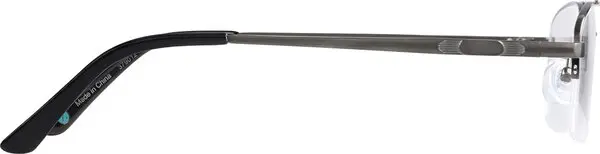 Zenni Aviator Half-rim Titanium Frame - Gray
