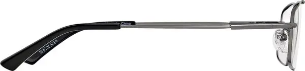Zenni Aviator Full Rim Titanium Frame - Gray