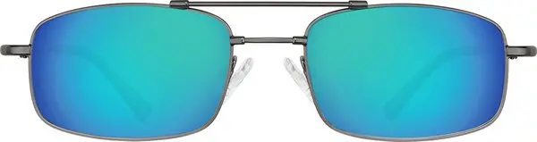 Zenni Aviator Full Rim Titanium Frame - Gray
