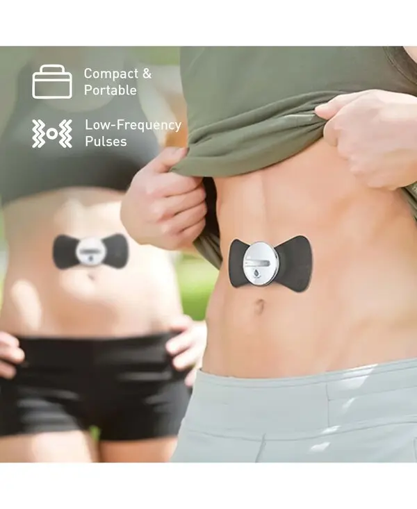 PURSONIC Wireless Muscle Stimulator & Abdominal Toning Massager Set
