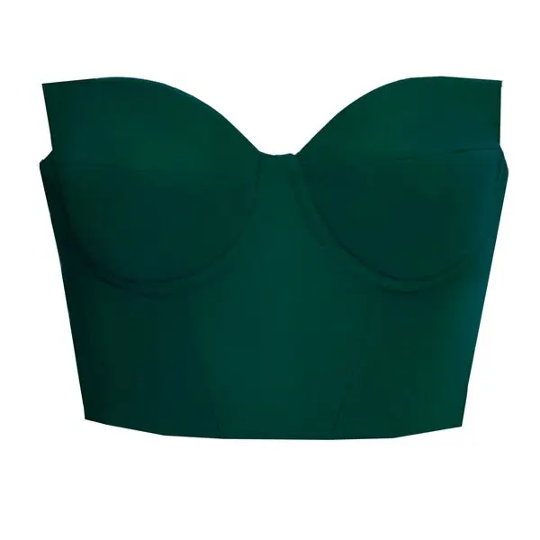 WOLF AND BADGER Sanremo Corset Top