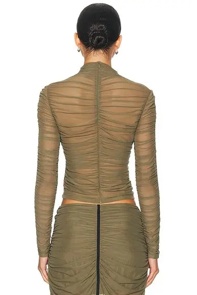 DIESEL® Long Sleeve Gathered Top