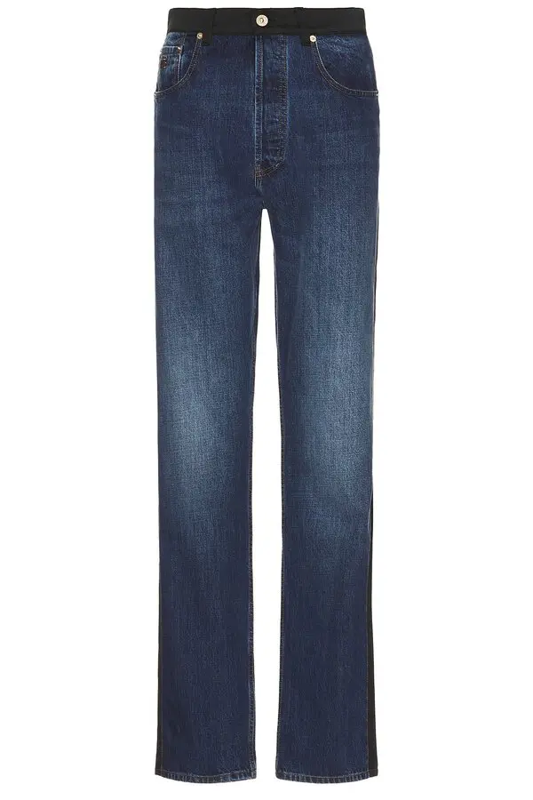 WALES BONNER Echo Jeans - Indigo