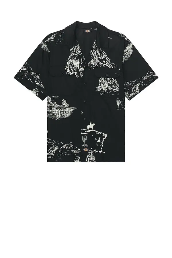 Dickies Savage Work Short Sleeve Shirt - Black