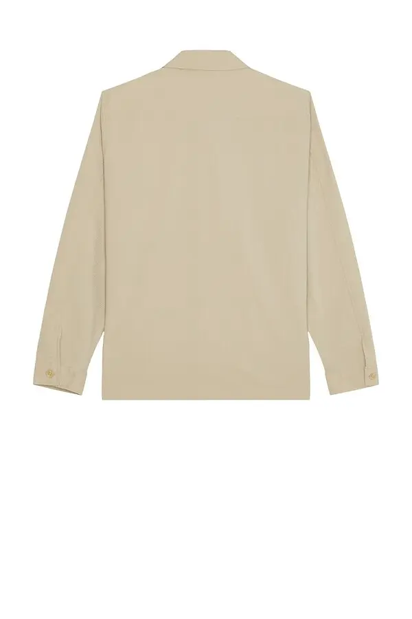 Nn07 Zander Overshirt In Beige