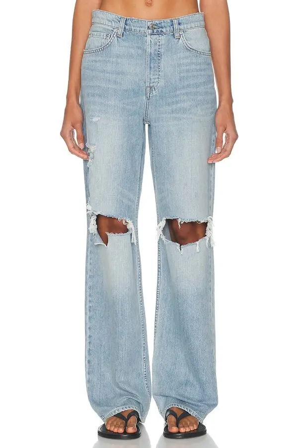 GRLFRND Bella Low Rise Boyfriend Jeans - Venice Blvd