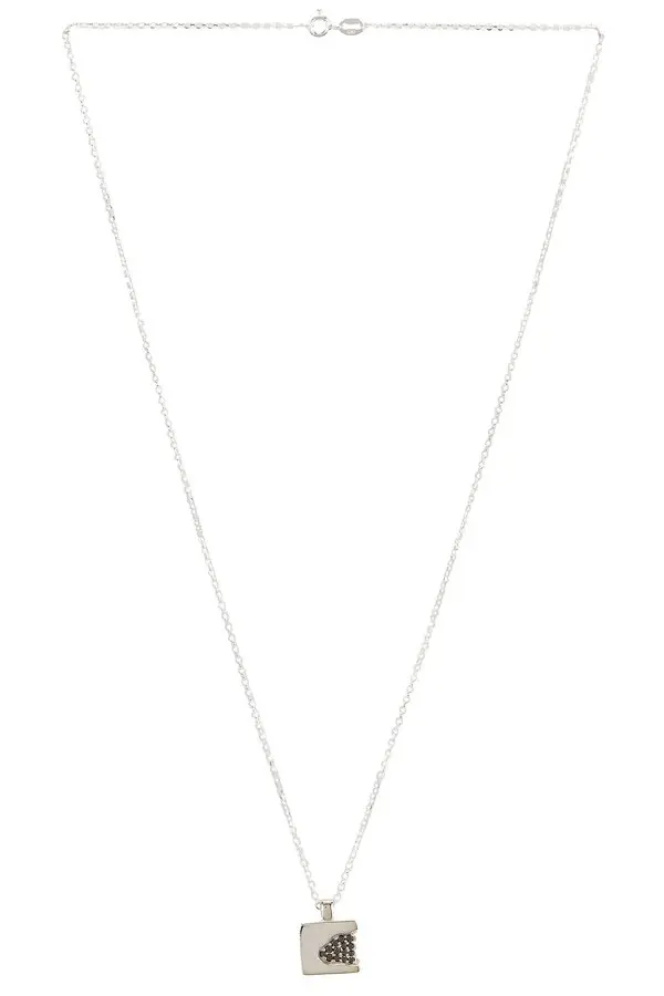 ELLIE MERCER Pendant Necklace - Black Diamond