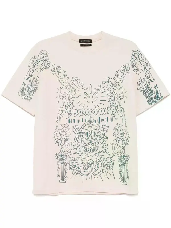 JUNTAE KIM Graphic Print T-shirt