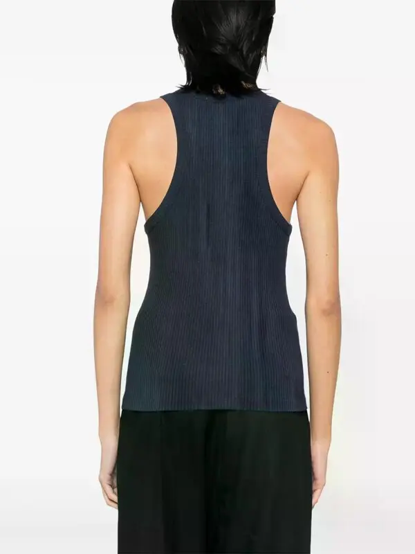 Maison Kitsuné Baby Fox Patch Ribbed Tank Top
