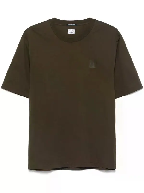 C.P. COMPANY Logo-appliqué T-shirt