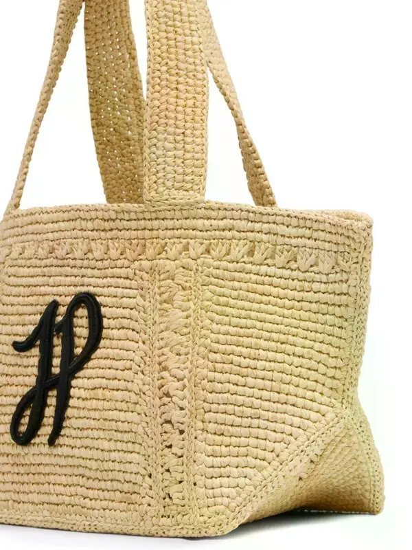 Patou Small Jp Monogram Trapeze Tote