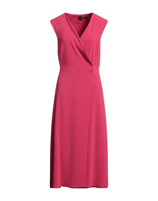 Pinko Midi Wrap Dress - Pink