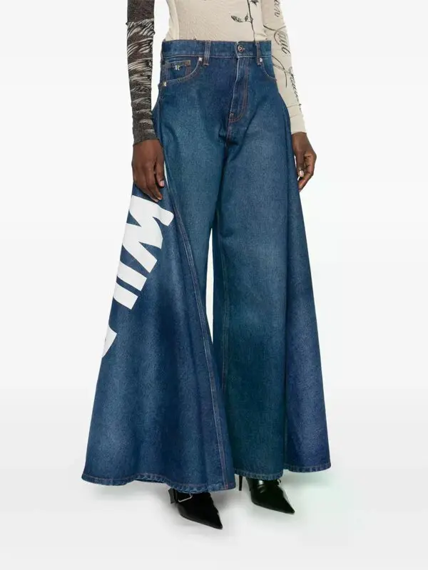 John Richmond Draped Jeans