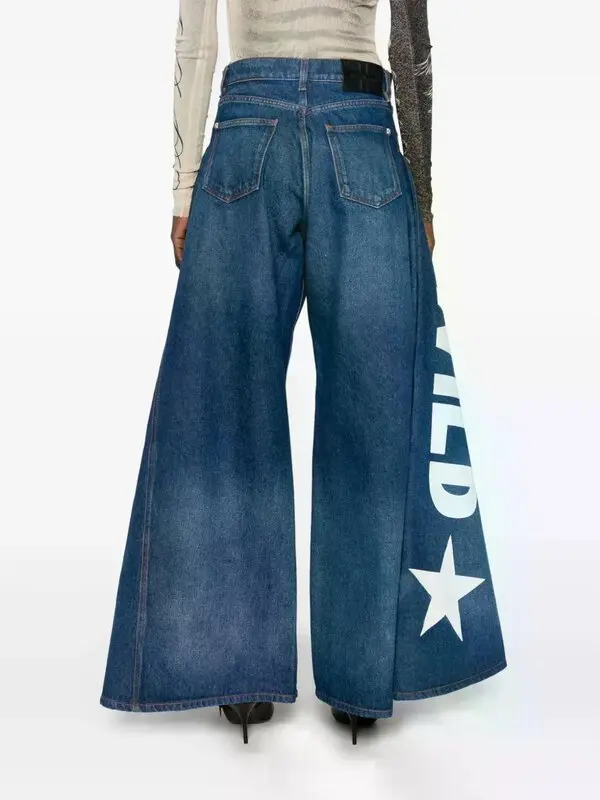 John Richmond Draped Jeans