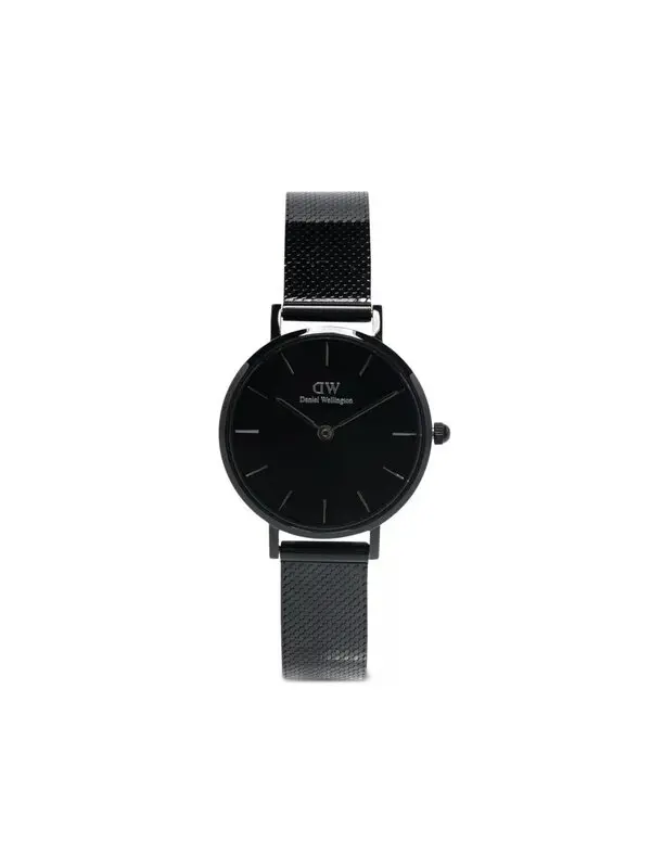 DANIEL WELLINGTON 28mm Petite Reflection Watch - Black