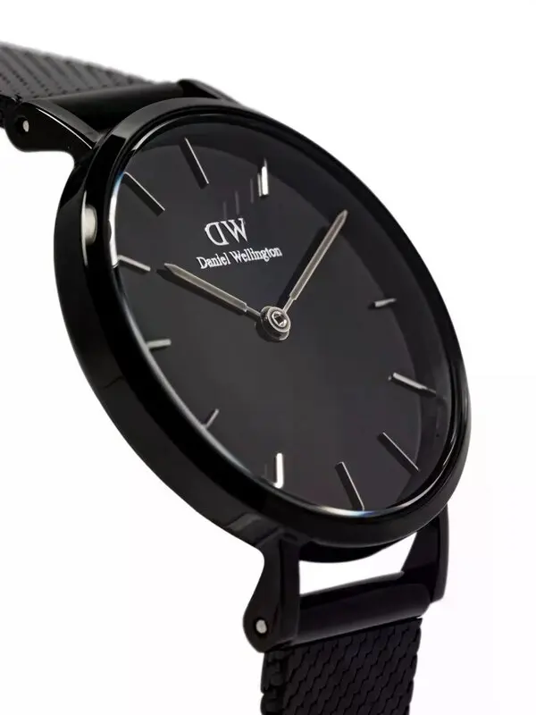 DANIEL WELLINGTON 28mm Petite Reflection Watch - Black