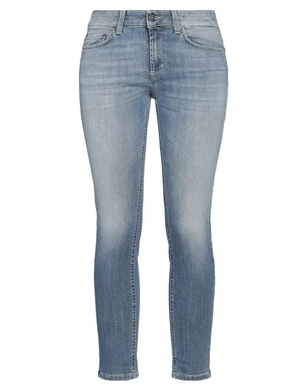 DONDUP Skinny Jeans In Medium Wash Denim - Blue