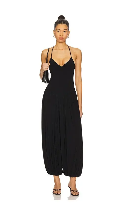 Norma Kamali Kenny Jumpsuit - Black