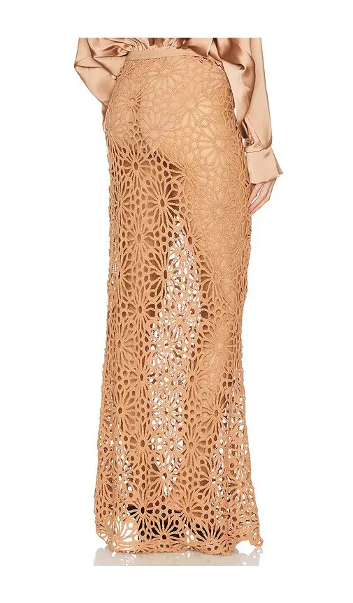 Norma Kamali Obie Long Skirt