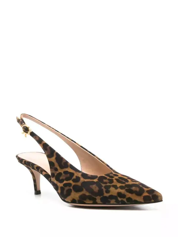GIANVITO ROSSI 55mm Robbie Slingback Pumps