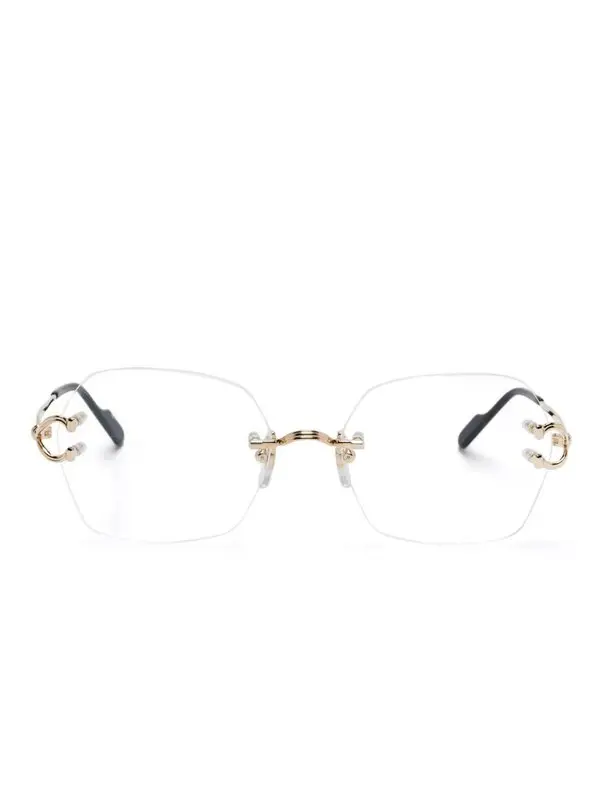 CARTIER Signature C De Glasses - Gold