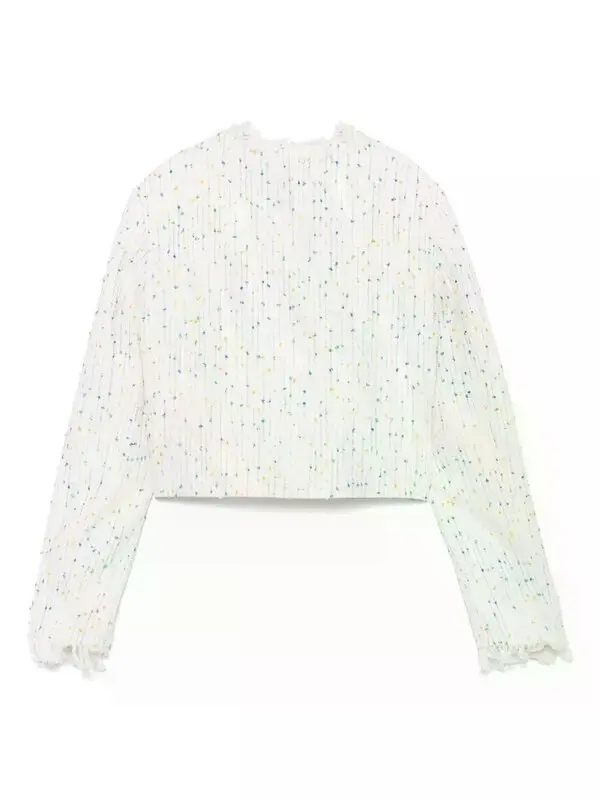 MSGM Frayed-edge Jacket