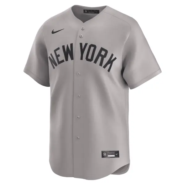 Nike Aaron Judge New York Yankees Dri-fit Adv Mlb Limited Jersey - Grey