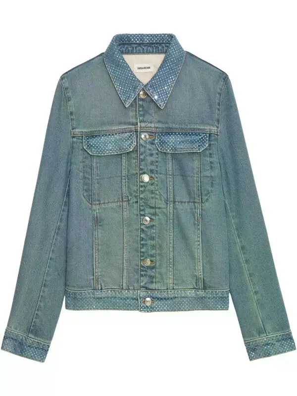 Zadig&Voltaire Kioky Denim Jacket - Blue