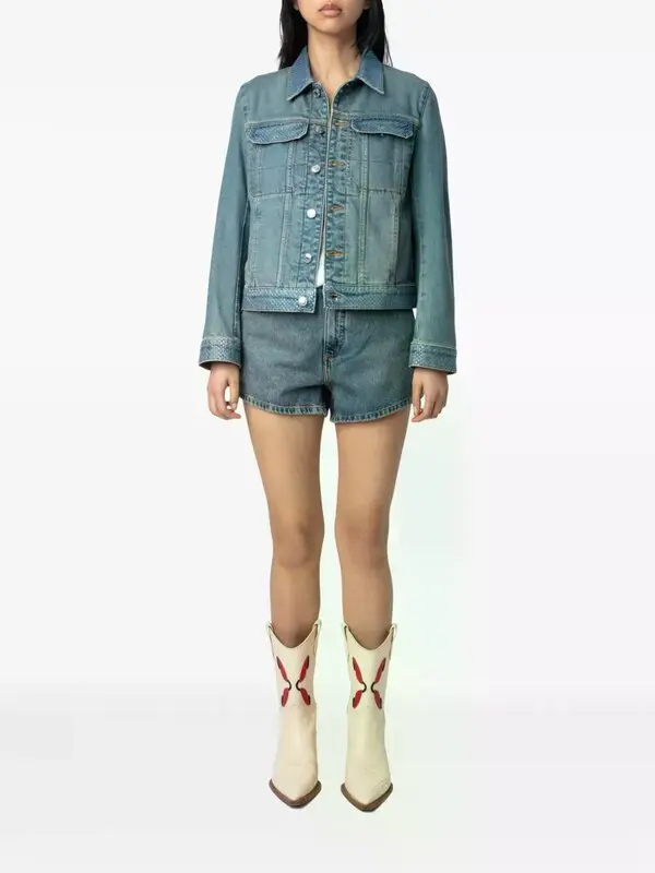 Zadig&Voltaire Kioky Denim Jacket - Blue