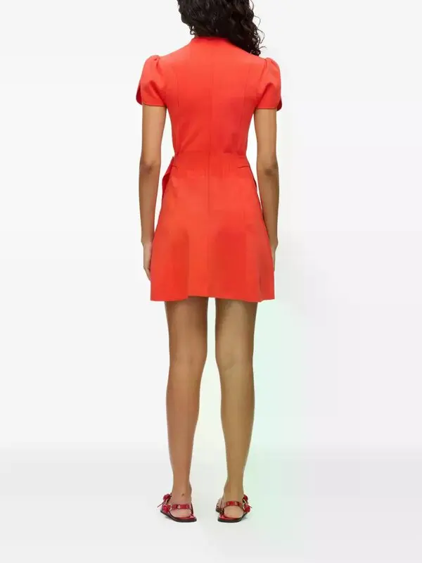 3.1 Phillip Lim Ribbed-knit Mini Dress - Red