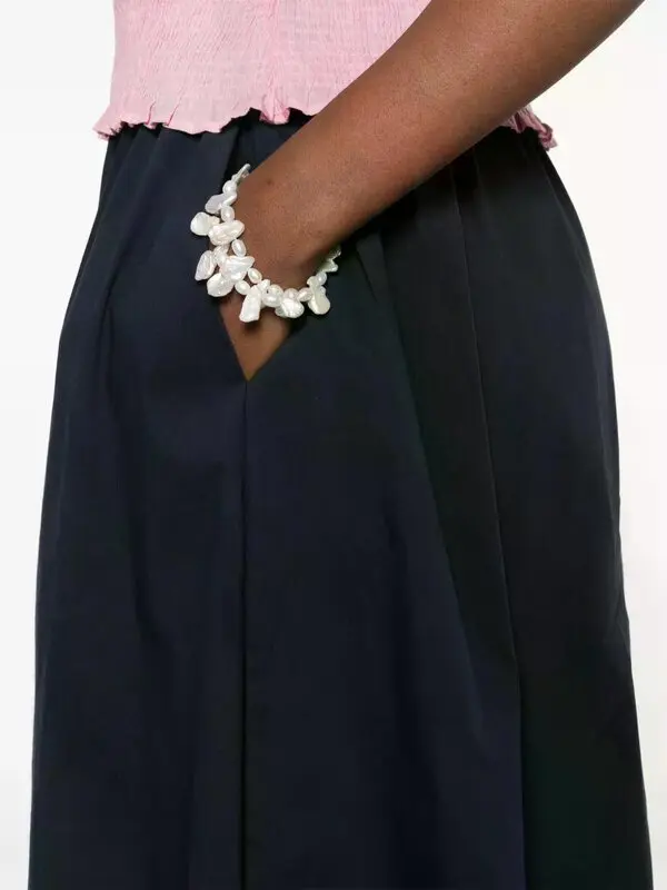 GRAN SASSO A-line Midi Skirt