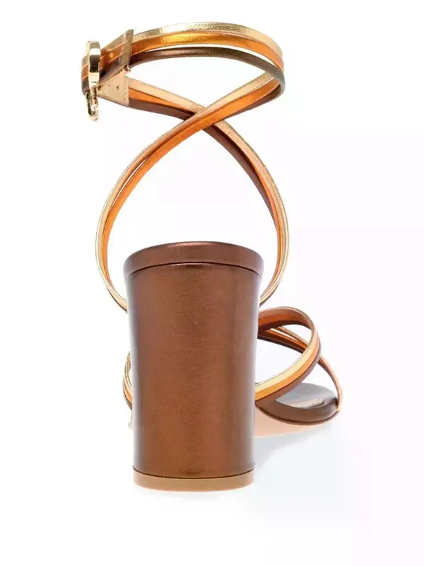GIANVITO ROSSI 85mm Calissa Sandals - Brown
