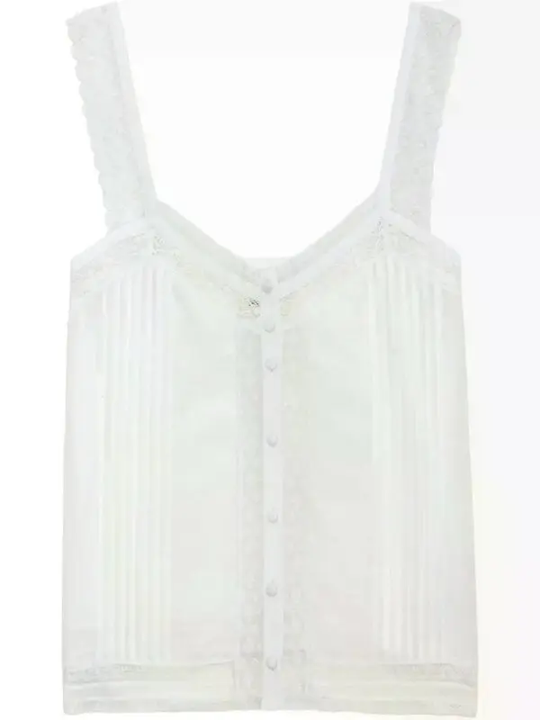 Zadig&Voltaire Celite Tank - White