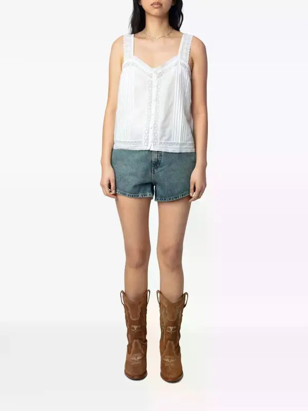 Zadig&Voltaire Celite Tank - White