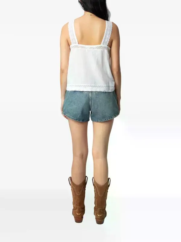 Zadig&Voltaire Celite Tank - White