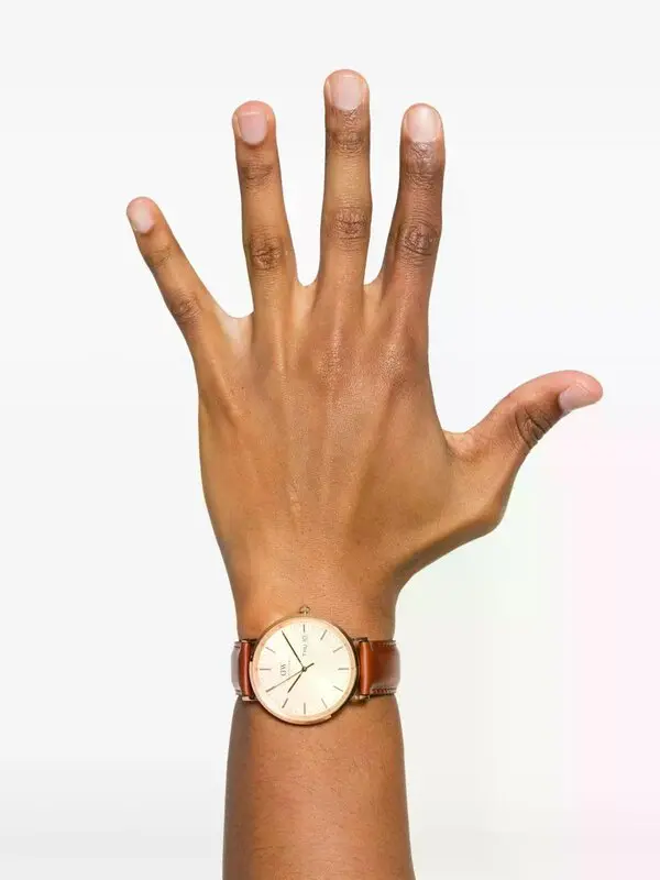 DANIEL WELLINGTON 40mm Strap Watch - Yellow