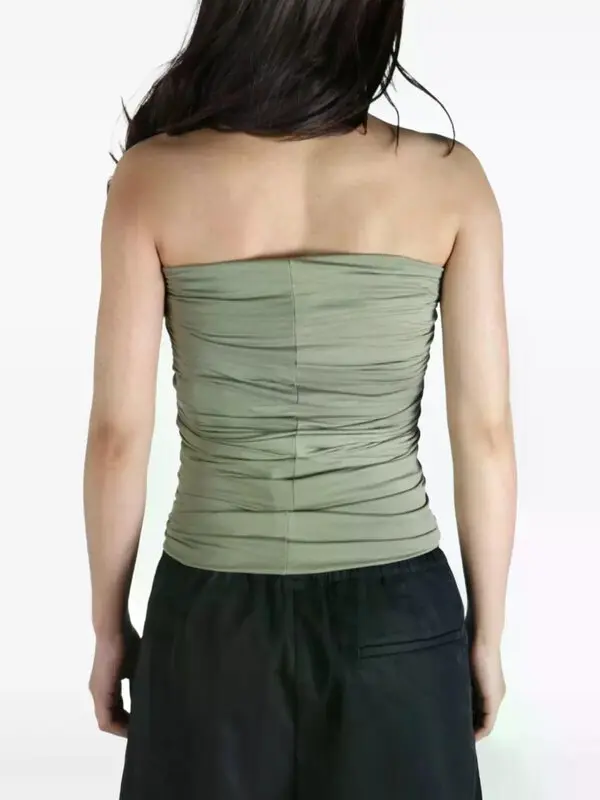 Rick Owens Prong Bustier Top - Green