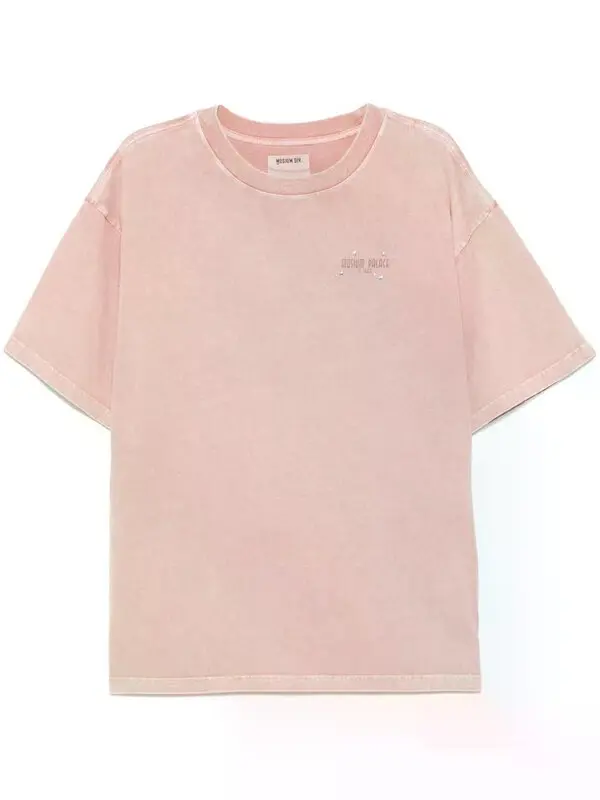 MUSIUM DIV. Logo-print T-shirt - Pink
