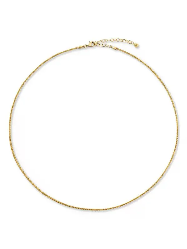 Monica Vinader Wheat Chain Necklace - Gold